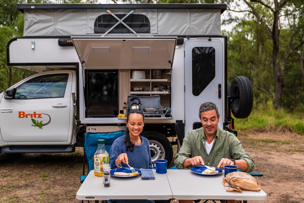 2 Berth Maverick - 4WD Camper Hire | Britz Campervans Australia